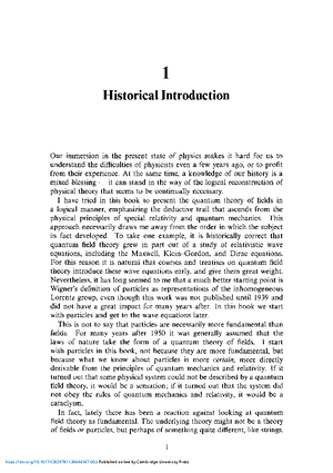 Sakurai 现代量子力学 答案 - 高等量子力学 Advanced Quantum Mechanics - Studocu