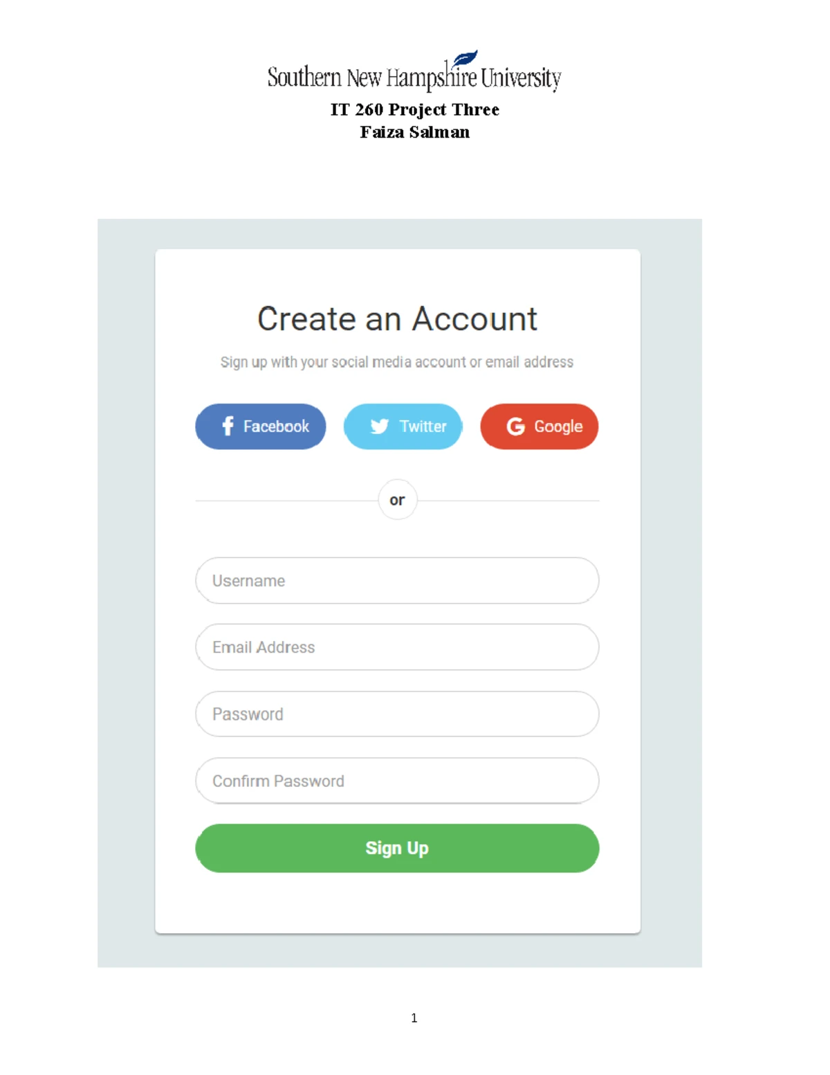 IT 260 Module 6-3 Activity: Test Cases for Login Page Validation - Studocu