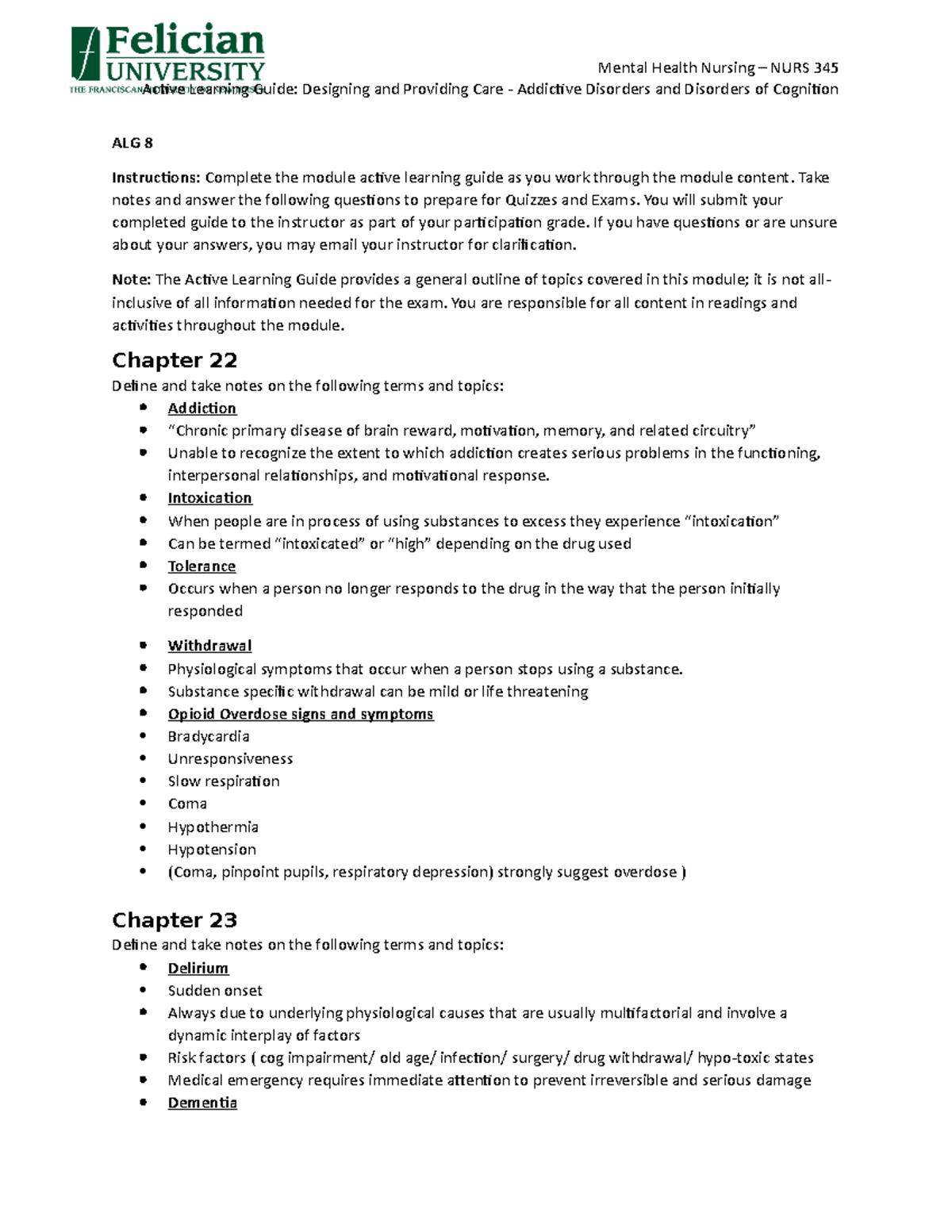 8 Active Learning Guide - Designing and Providing Care - Addictive ...