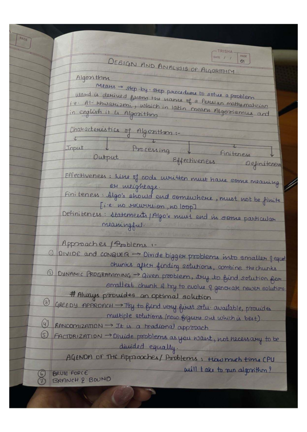 DAA Final Exam Notes: Design and Analysis of Algorithms - Studocu