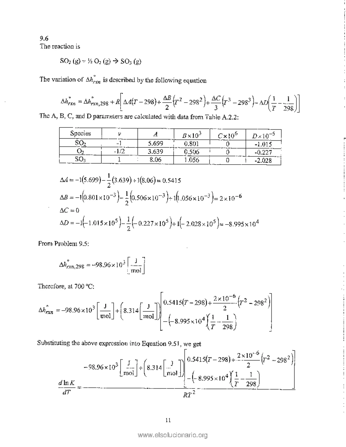 Engineering Thermodynamics (CHE 494834808) Solution Manual - Studocu