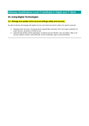 3.2 - Compare the digital skills required for two different job roles ...