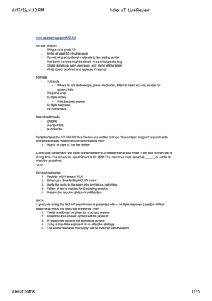 Mark Klimek NCLEX Lecture 1: Acid-Base Balance & Ventilators - Mark ...