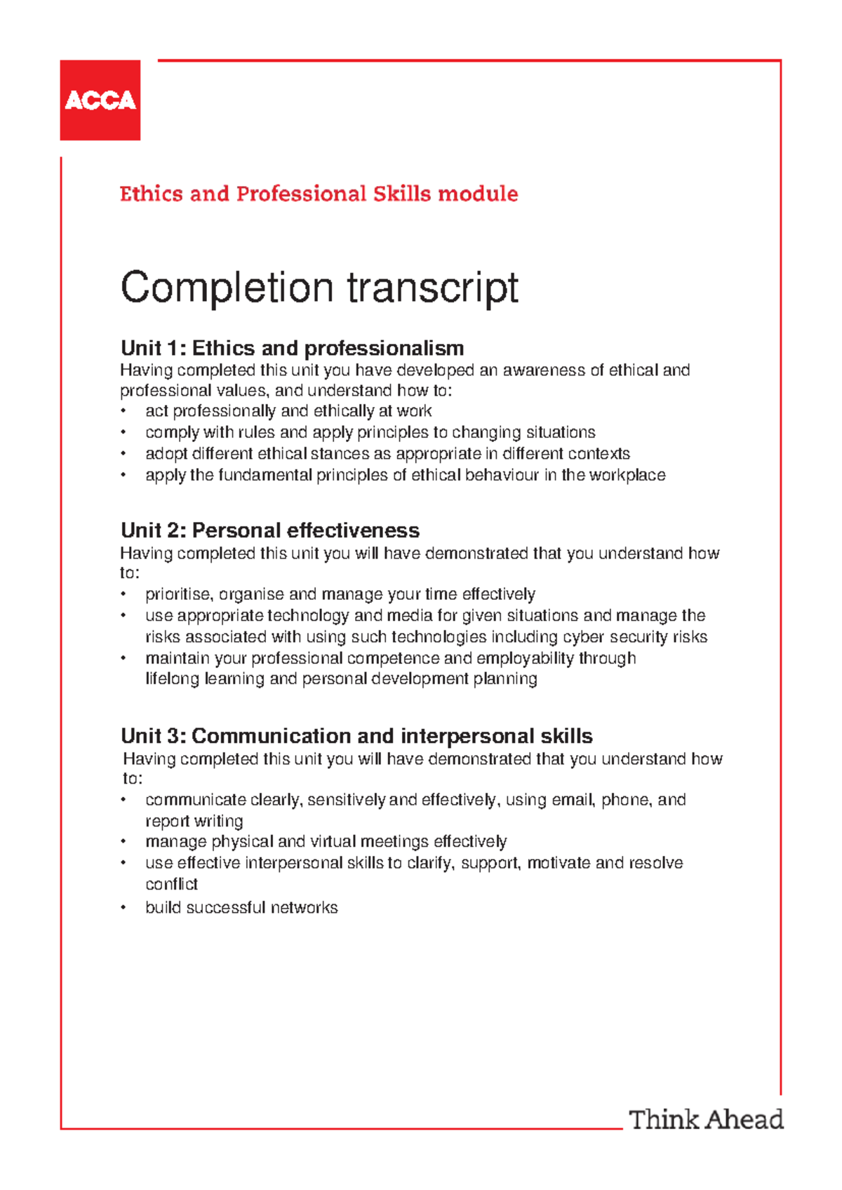Module EPSM: Comprehensive Guide to Ethics, Skills, and Leadership ...