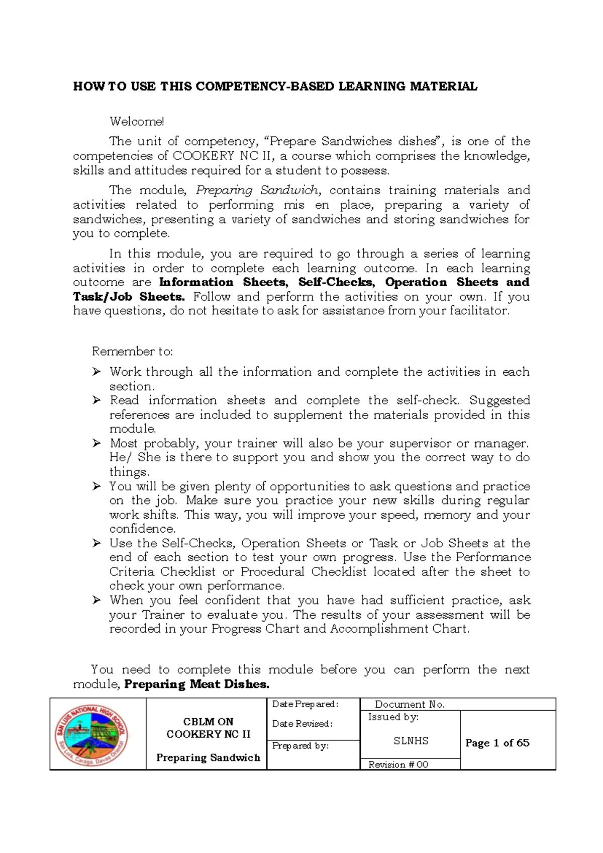 HE Localguiding GR12 Q1 Module 1 for Student - 12 TVL-HE-LOCAL GUIDING ...