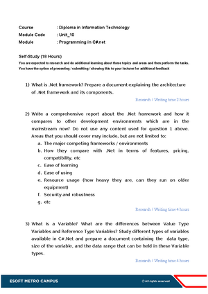 Unit 16: Computing Research Project - AI Final Assignment Feedback Form ...