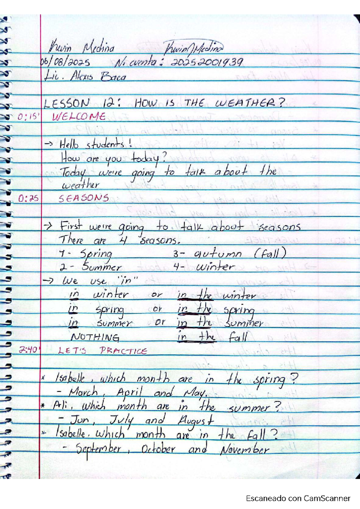 Medina Kevin U3T4a44 - Lesson 12: Understanding Weather and Seasons ...
