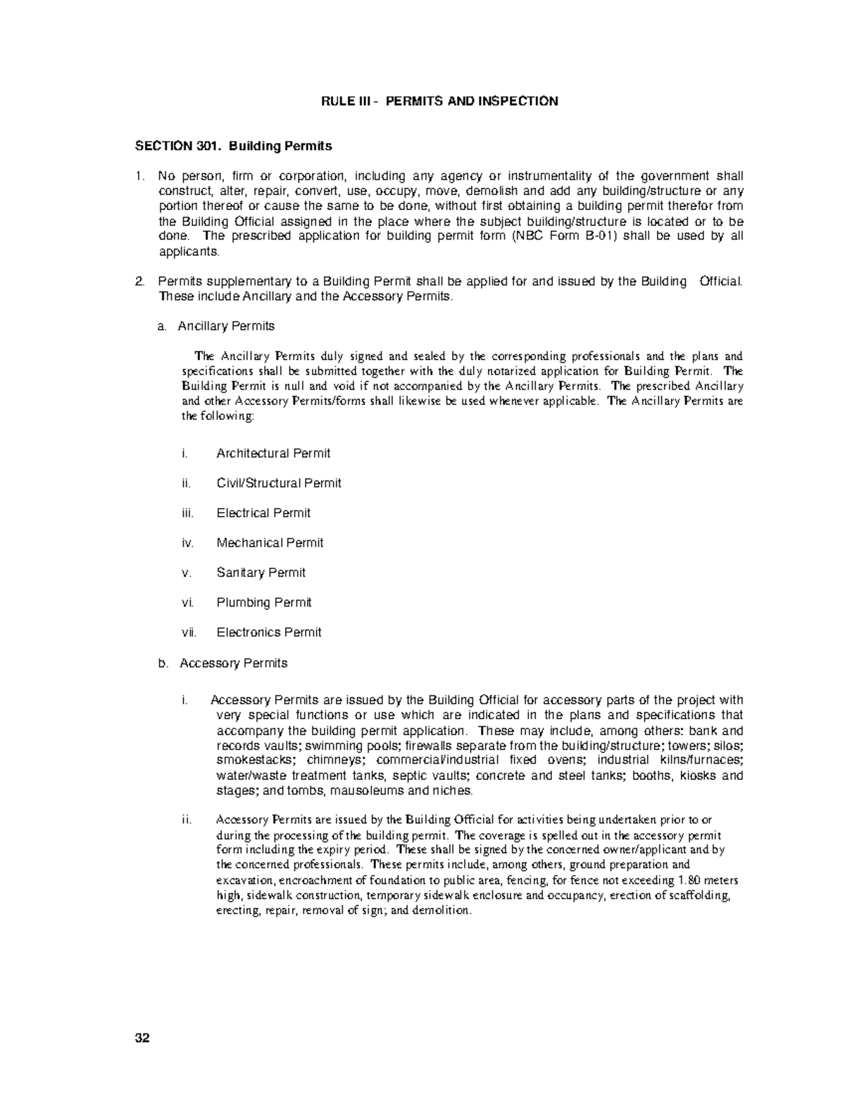 IRR-NBC Building Permit Application Guidelines and Requirements - Studocu