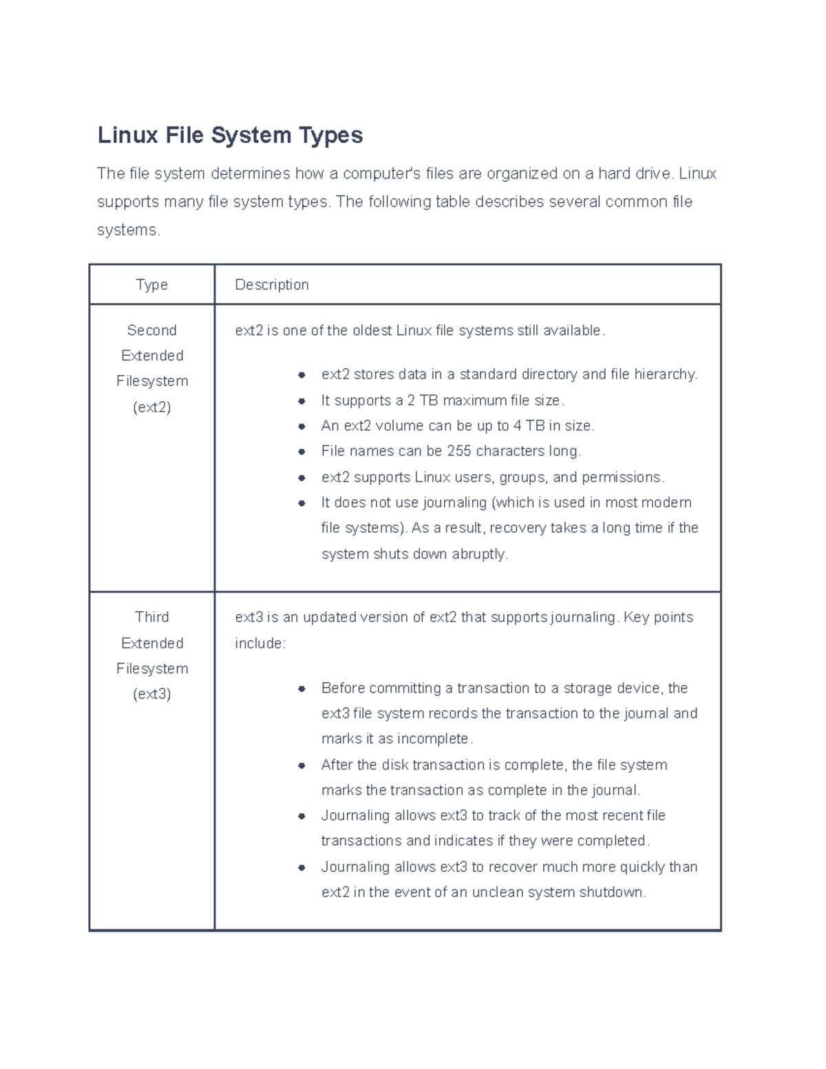 9.4.8 Linux File Management Overview and Key Commands - Studocu