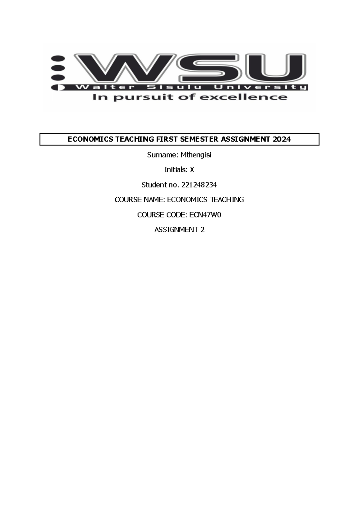 ECN47W0 - Inclusive Education and ICT in Economics Teaching Notes - Studocu
