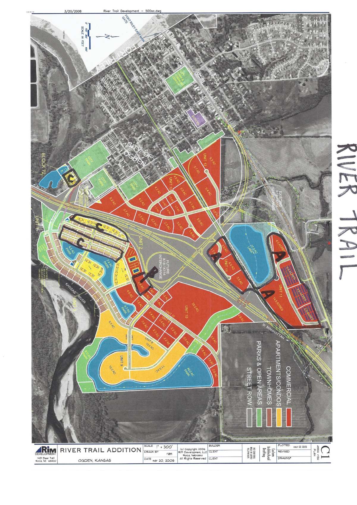 River Trail - Map - Parcel A, B, C - DANC 333 - Studocu
