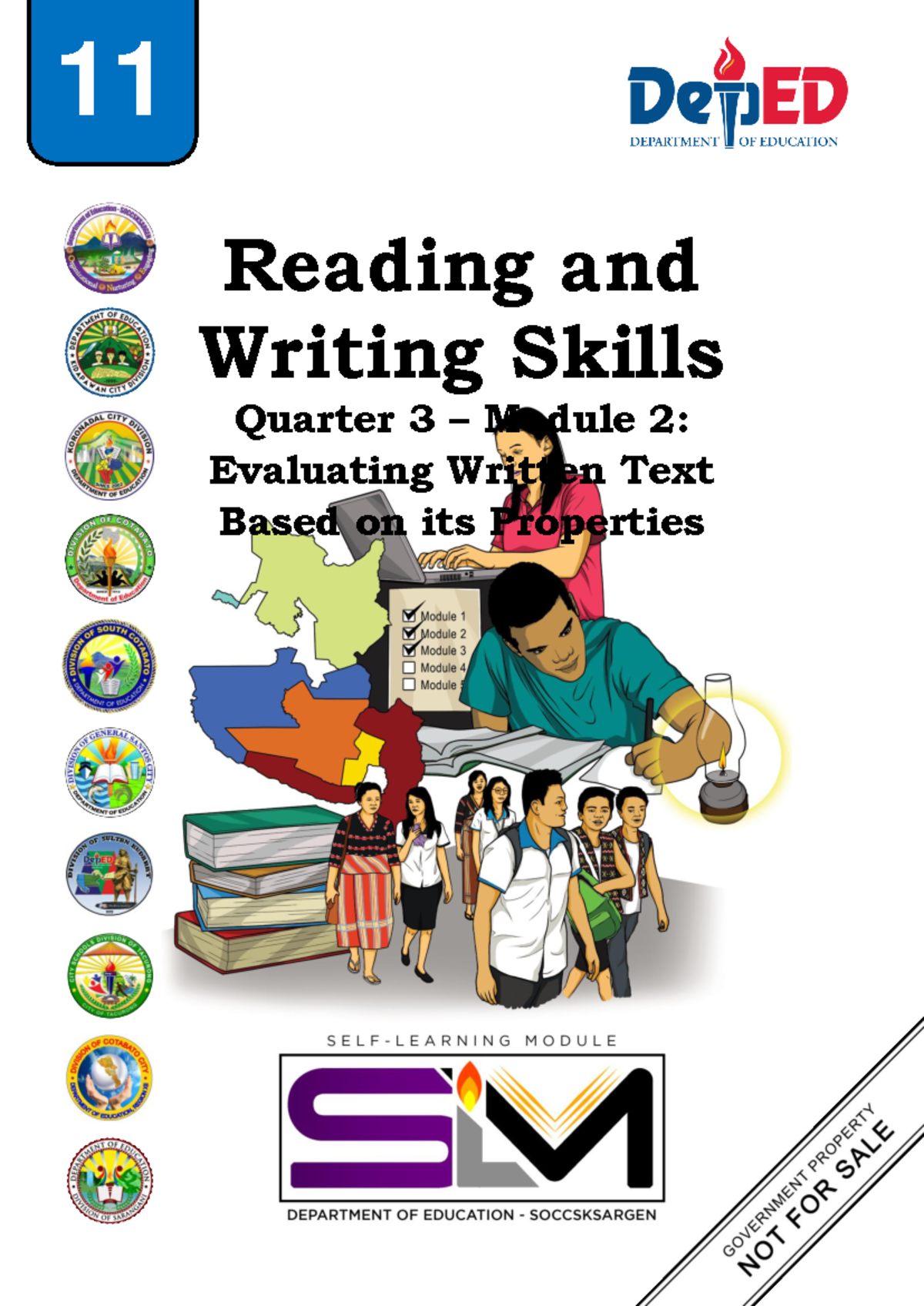 Reading-and-Writing-SKills Q3 M2 - Reading and Writing Skills Quarter 3 – Module 2: Evaluating ...