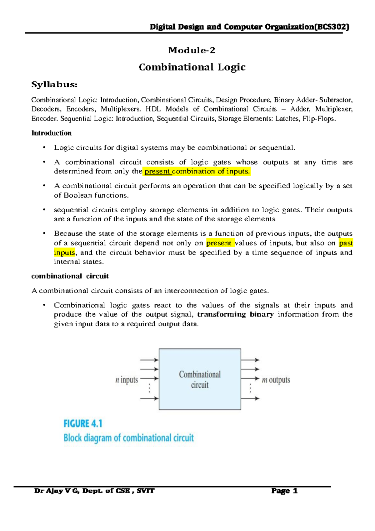 Verilog Code for 4-Bit Parallel Adder/Subtractor in Digital Logic - Studocu