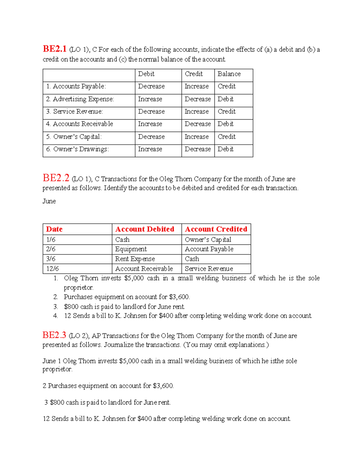 AC Chapter 2 - Solutions for Exercises in EB_Kieso_wl15 - Studocu