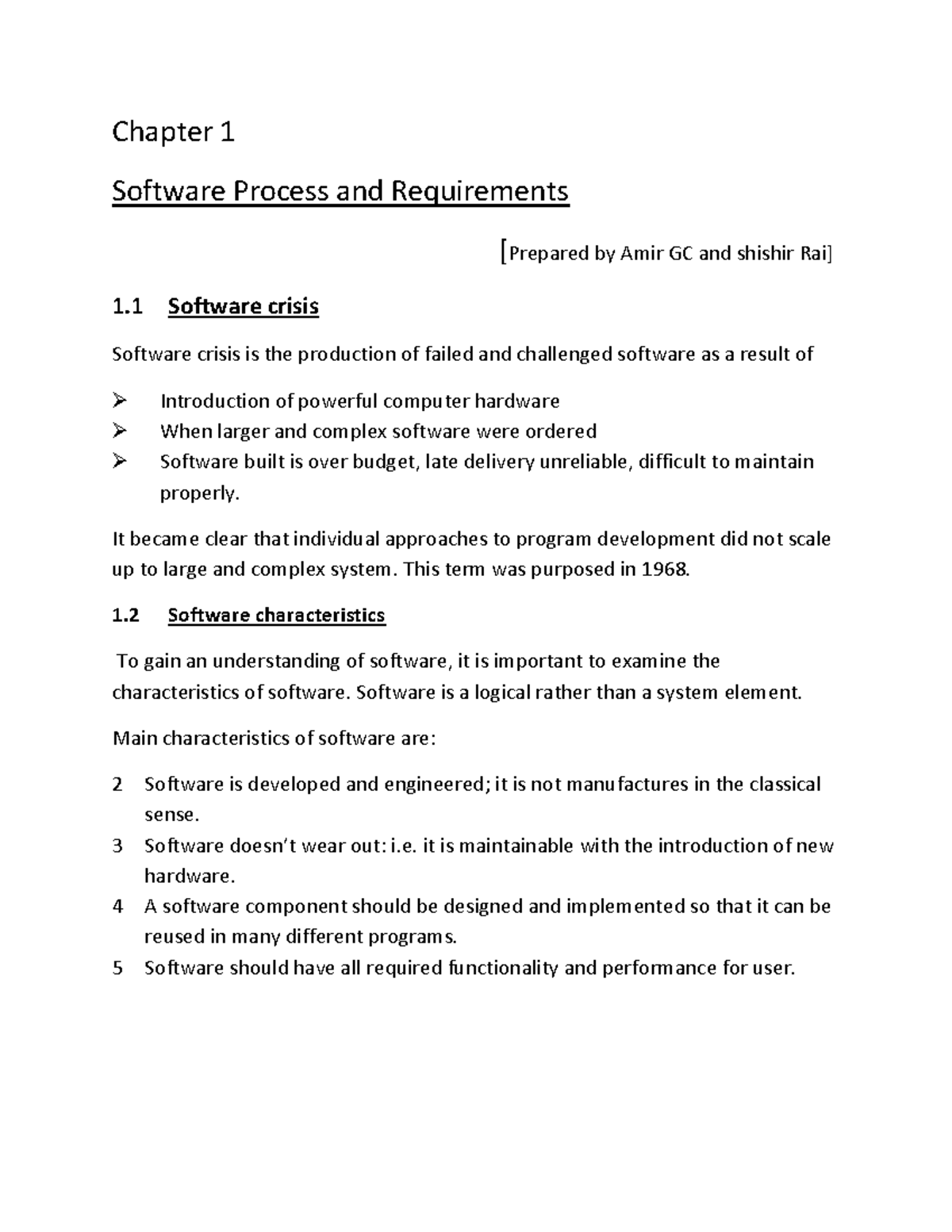 Software Engineering - Comprehensive Study Notes (SE 101) - Studocu