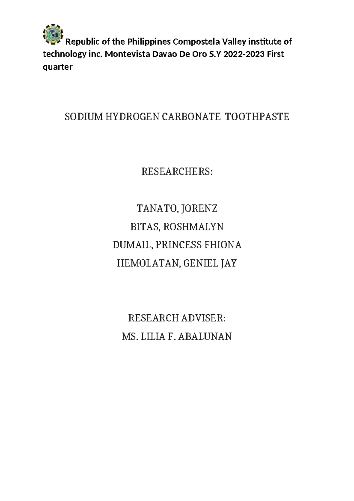 Annex G FPE Form - sample only - Annex G: Template for Health Screening ...