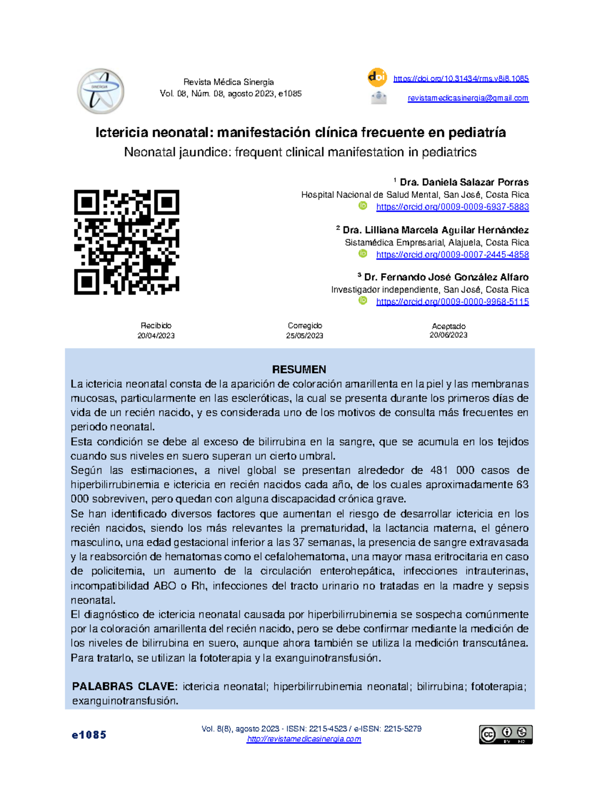 Ictericia neonatal: Clínica, diagnóstico y tratamiento en pediatría ...