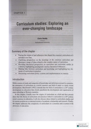 [Solved] Curriculum design and implementation are influenced by different - Curriculum Studies ...