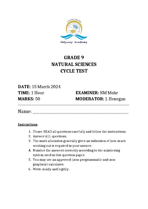 [Solved] Discuss the importance of moderation in any subject ...