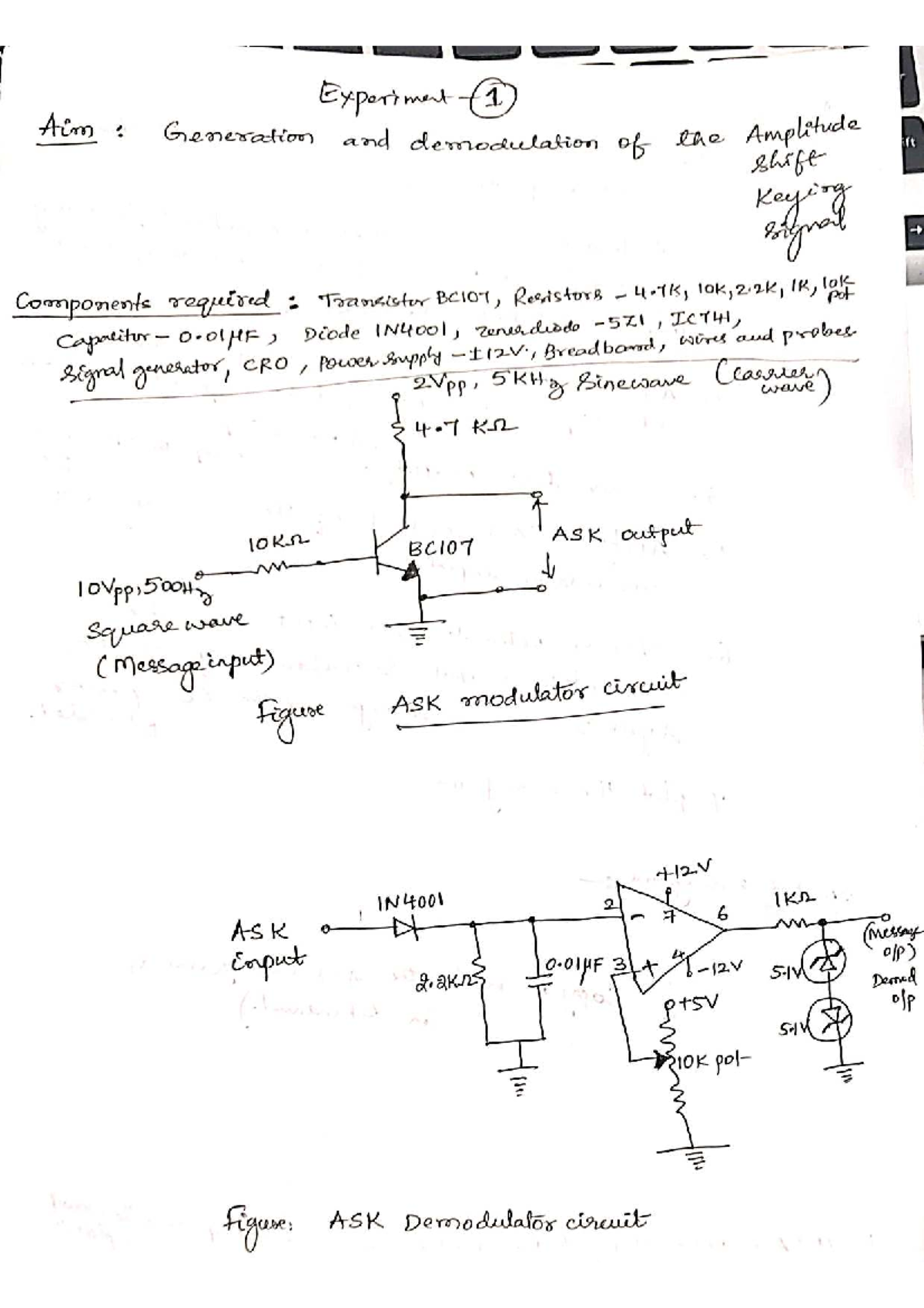 Exp-1-2-3 DC Lab Report - ECE Analysis of Transistor Circuits - Studocu
