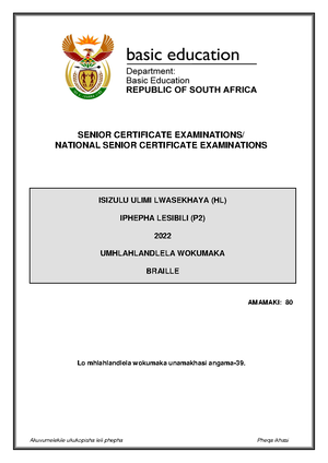 Isi Xhosa HL P2 GR12 QP SEPT2024 watermark - NATIONAL SENIOR ...