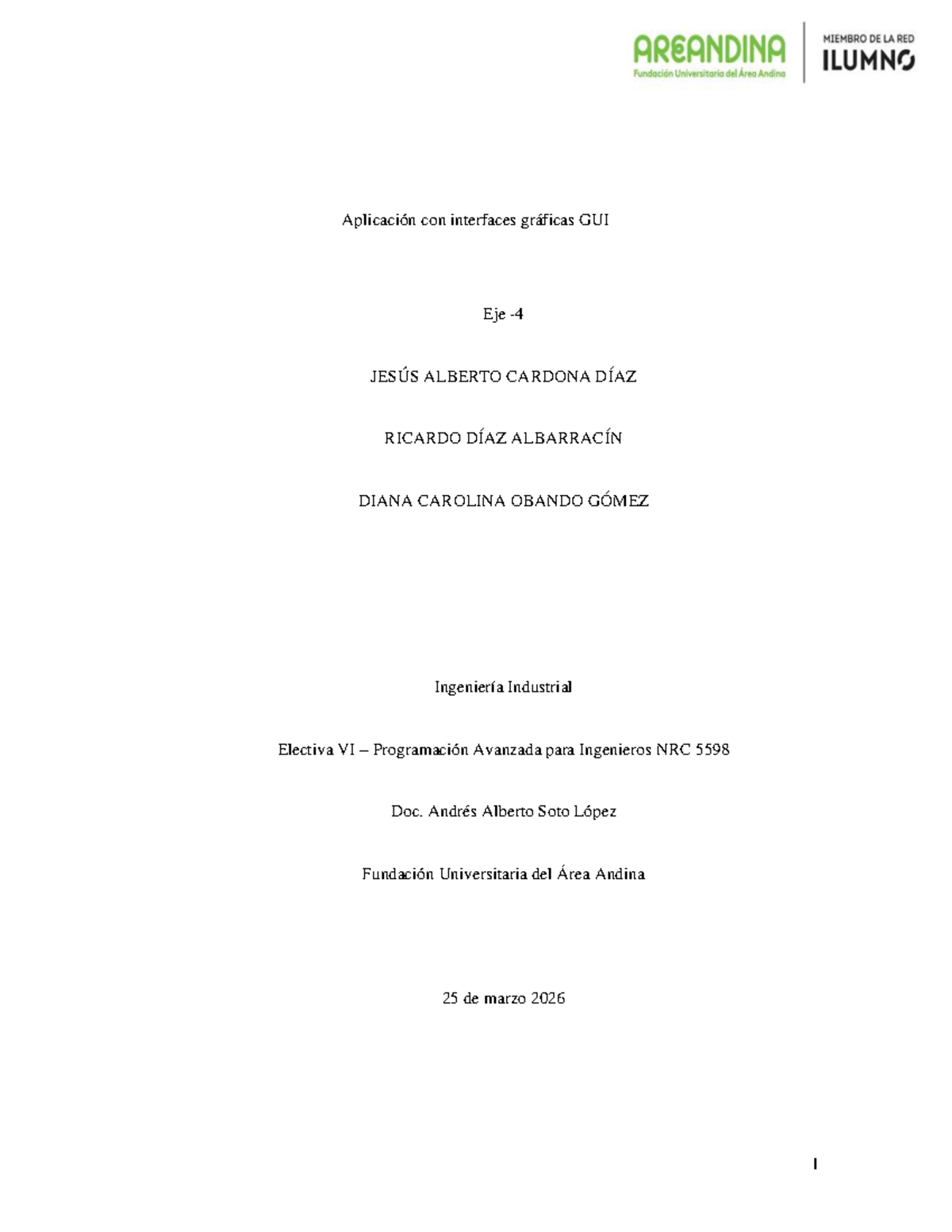 Eje 5598 Aplicación de GUI en Python para Votación Estudiantil - Studocu