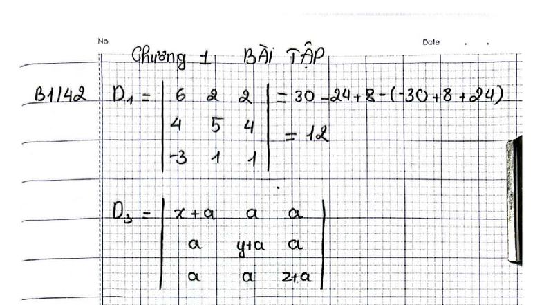 Bài tập trong Sách BT TCC - Chuong 1,2 (chỉ 1 vài bài) - No. Date ...