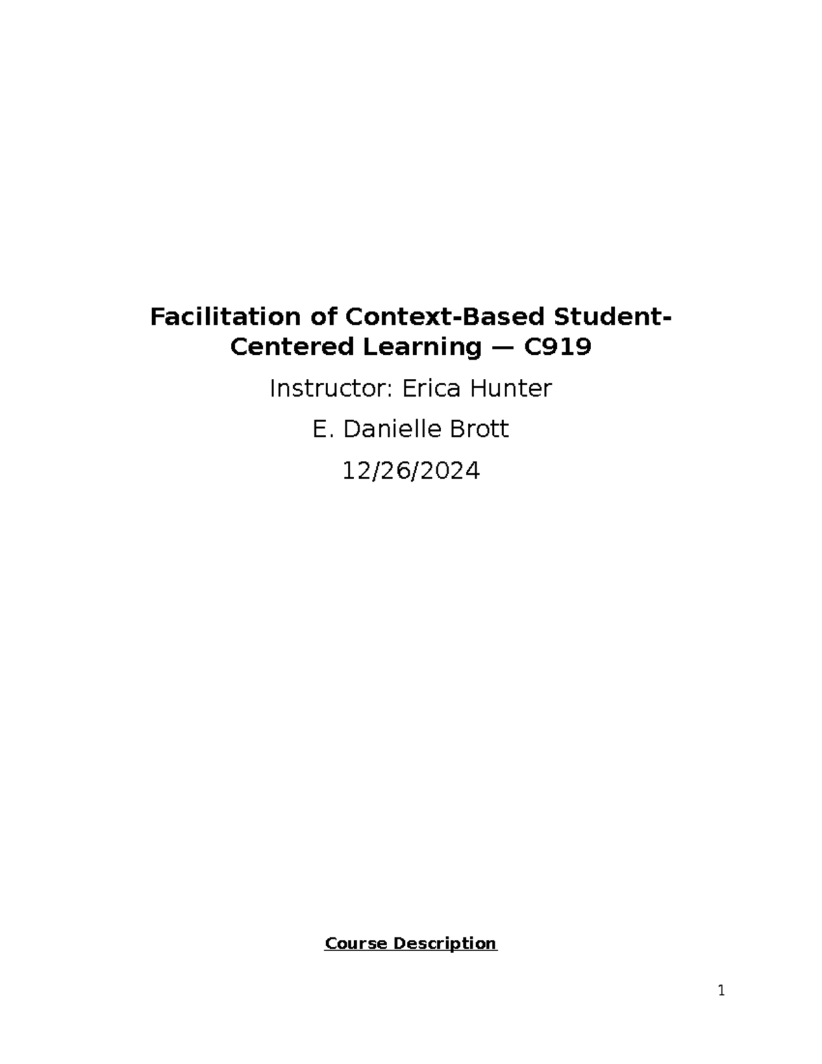 C919 current.edited (1) - Facilitation of Context-Based Student- Centered Learning — C ...