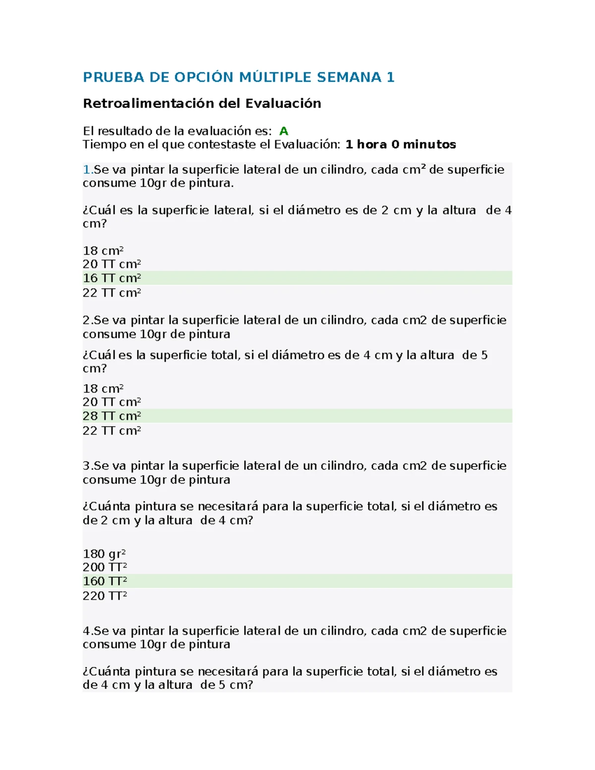 Respuestas Taller 2 Razonamiento Cuantitativo: Ejercicios y Soluciones ...