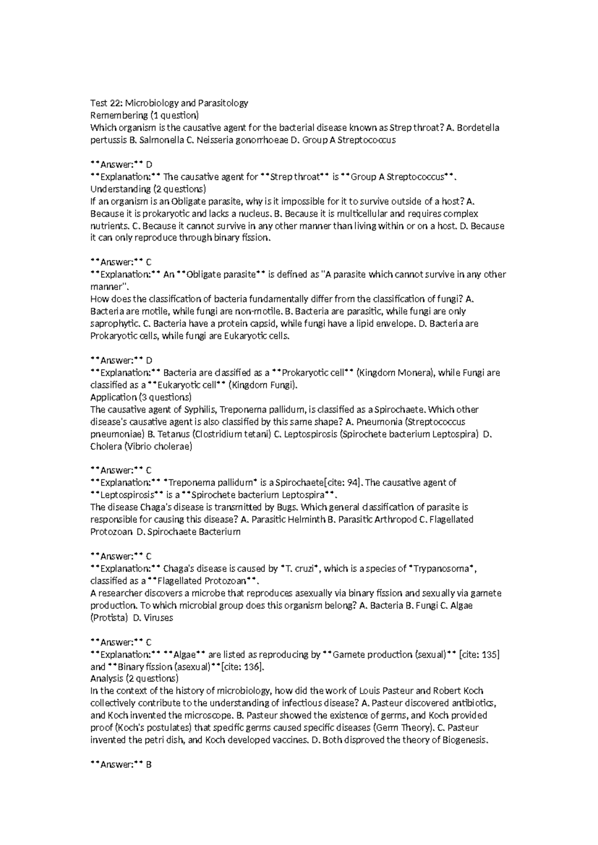 Lecture Note: MICROPARA - Key Concepts in Microbiology and Parasitology ...