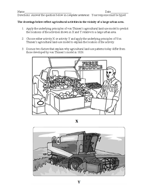 Unit 5 Progress Check FRQ Scoring Guide - AP HUMAN GEOGRAPHY Scoring ...