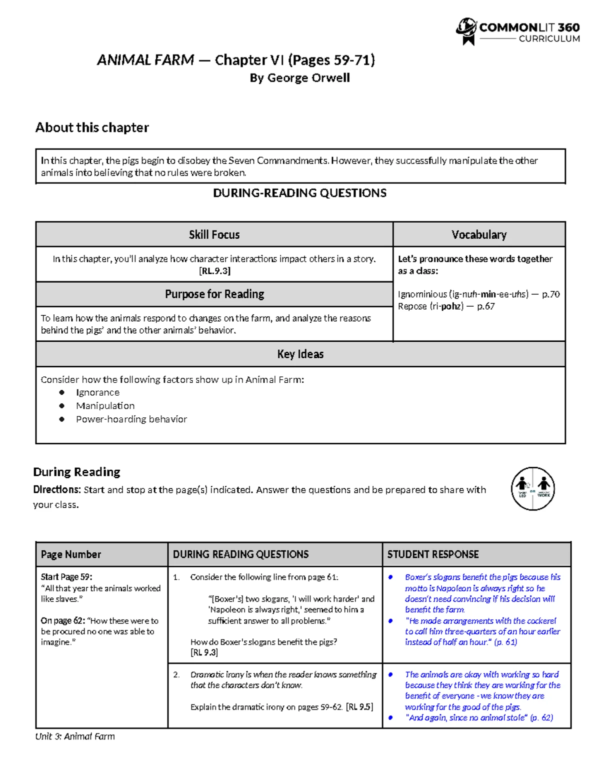 2.03 Structure as Rhetorical Strategy: Analyzing Henry's Speech - Studocu