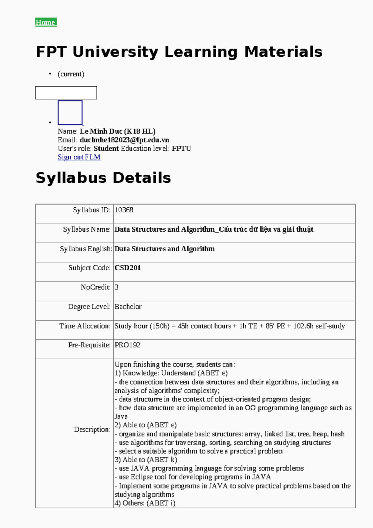 CSD Course Materials: Data Structures & Algorithms Overview - Studocu