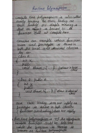 OOSD Unit-3 updated Notes - Unit- 3 This unit-3 covers the following ...