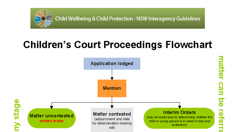 Child Court Proceedings Flowchart: Key Steps & Orders - Studocu