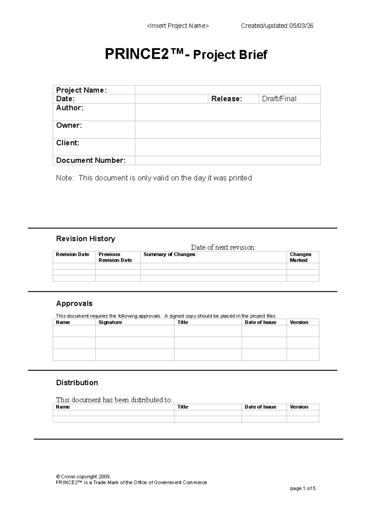 Project Brief - Assessment 1: Part A Template and Scope - Studocu