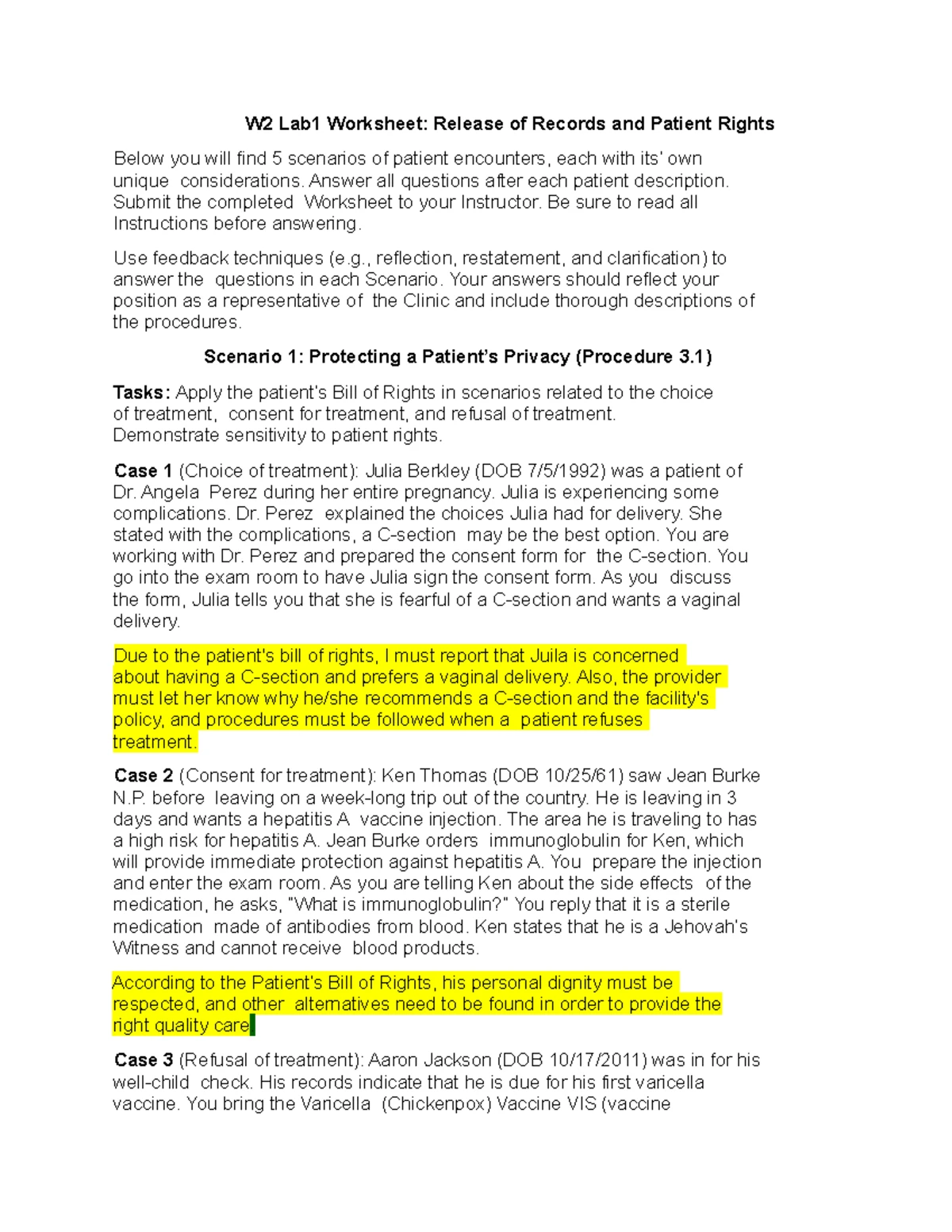 MOA115 Week 2 Lab: ICD-10 Coding Essentials and Practice - Studocu