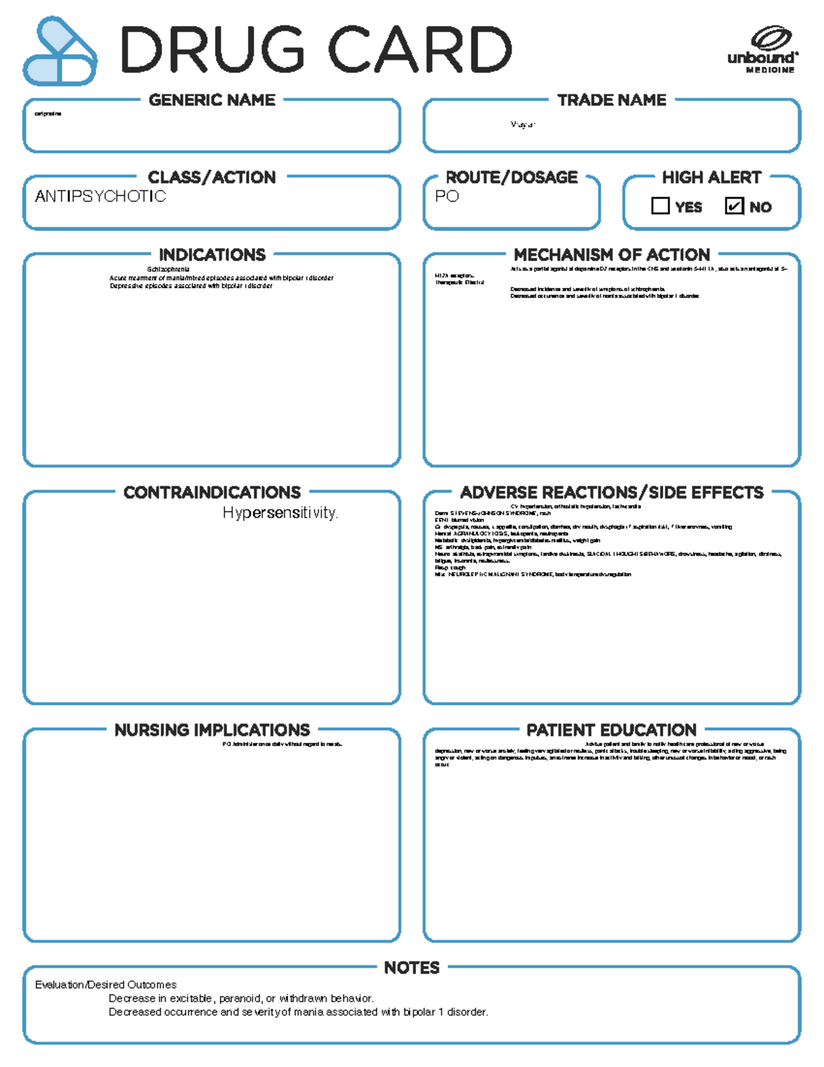 Unbound-medicine-drug-card 18 - DRUG CARD unbound MEDICINE GENERIC NAME ...