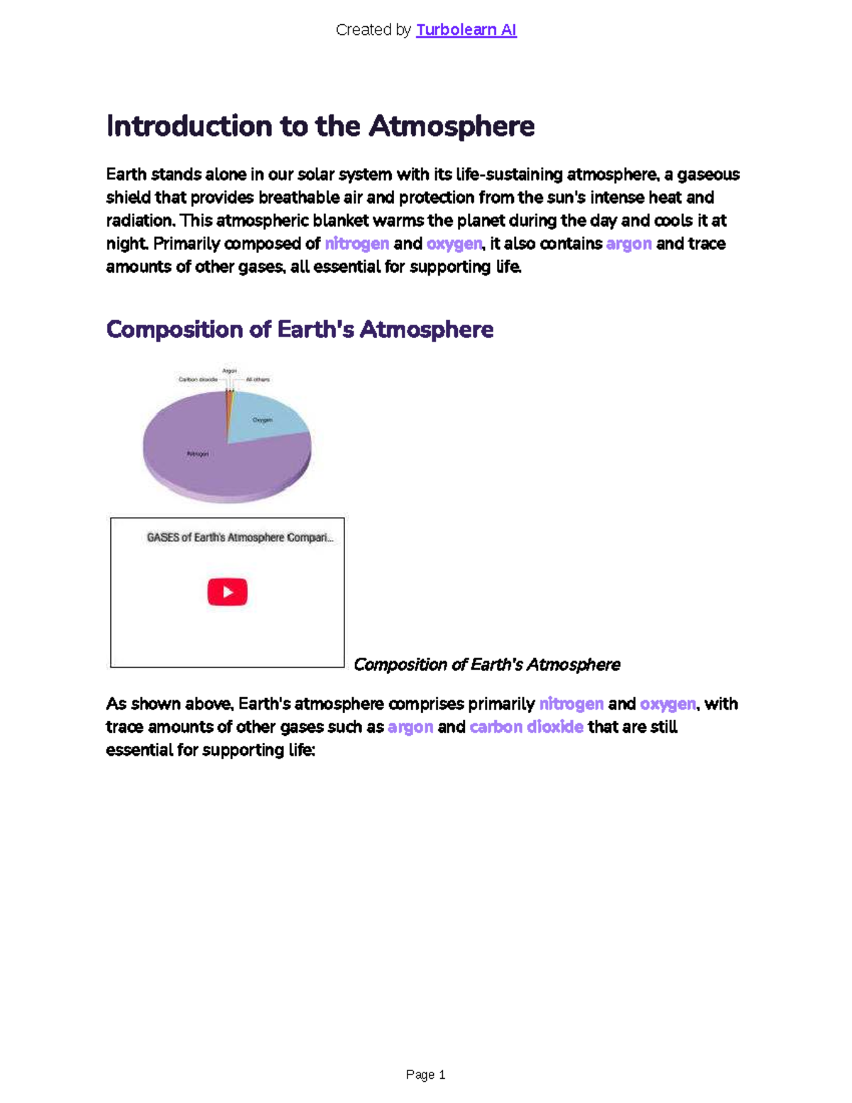Atmosphere Overview: Key Concepts in IB ESS - Studocu