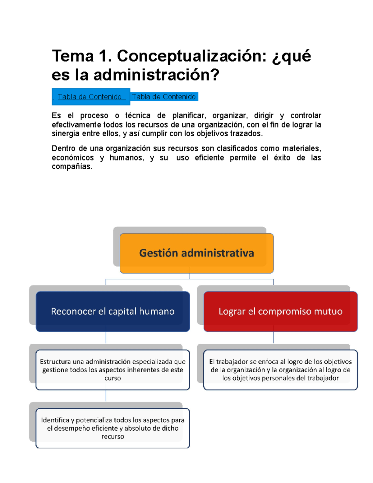 Unidad Completa: Gestión del Talento Humano (GTH) - Conceptos y Evaluación - Studocu