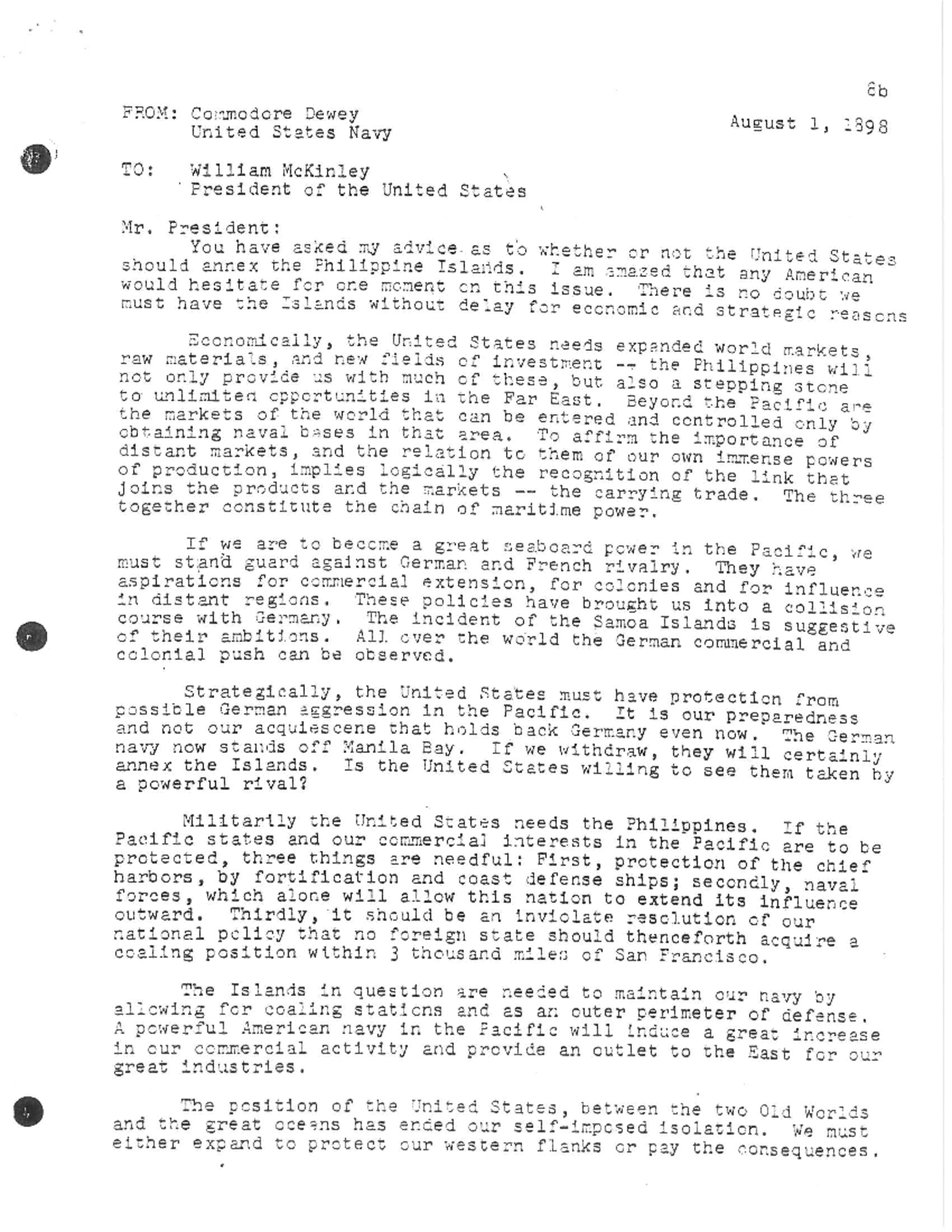 U.S. Annexation Debate on the Philippine Islands - Historical Insights ...
