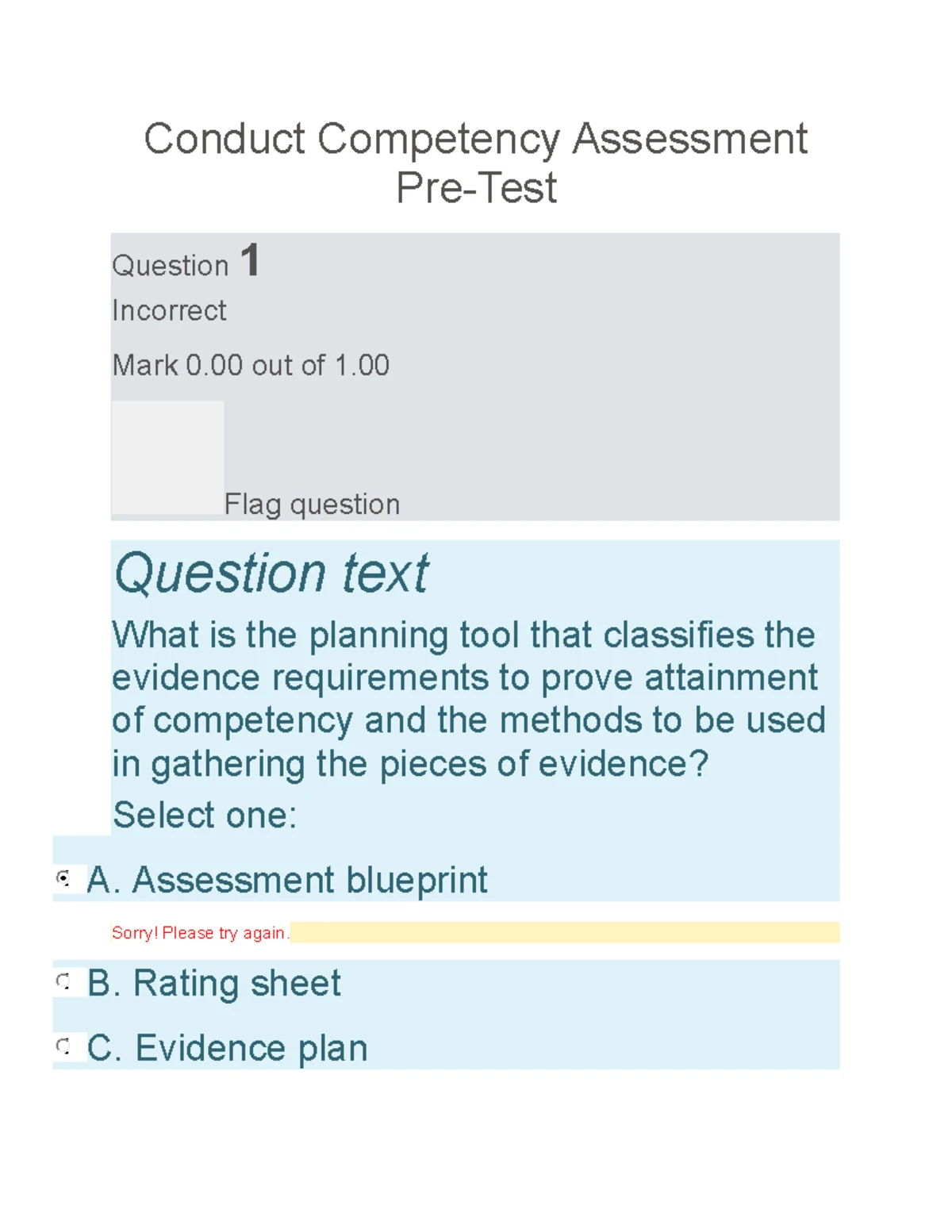 Conduct Competency Assessment Sample for CSS NC II - Studocu