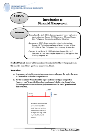 Business Ethics Q4 Mod4 - Business Ethics and Social Responsibility ...
