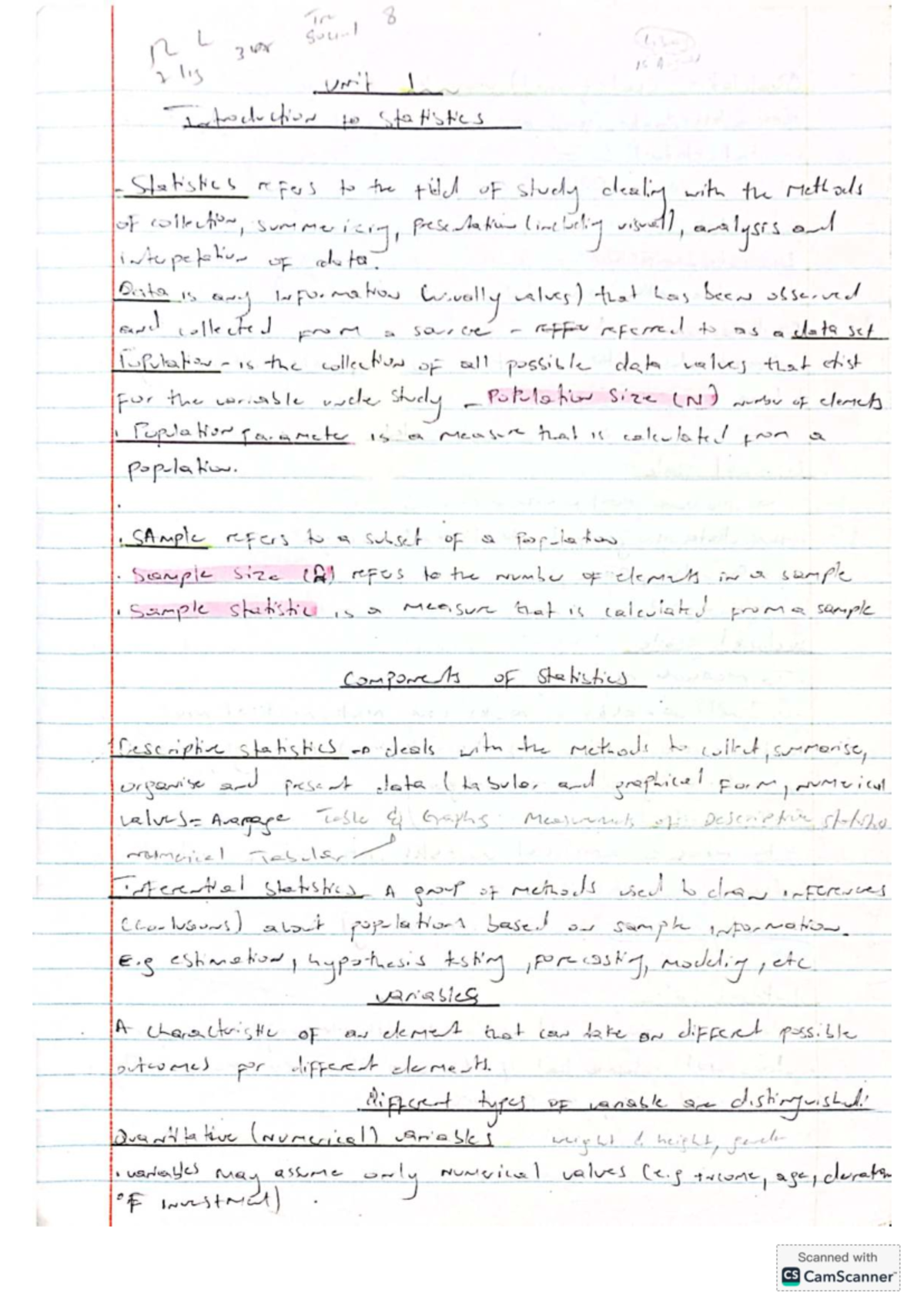 Statistics Basics and Probability Examples (Course Code: File7) - Studocu