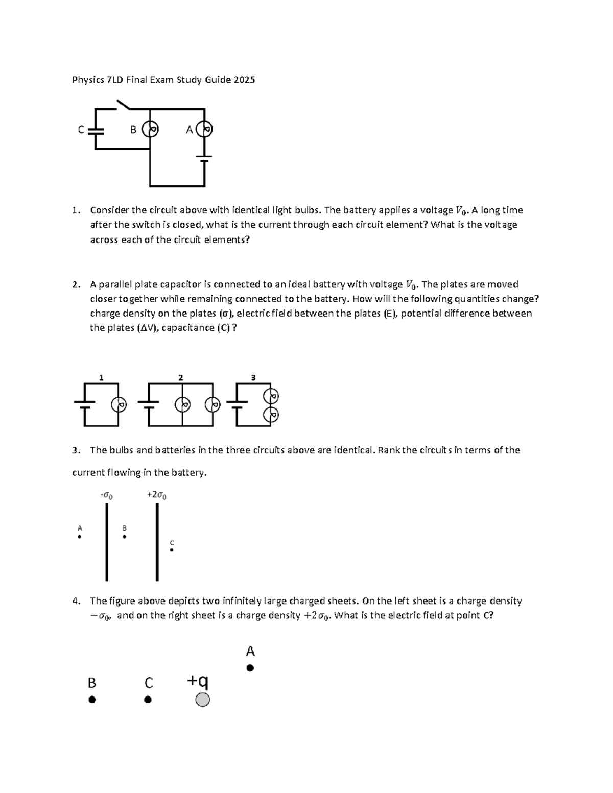 Physics 7LD Final Exam Study Guide: Key Concepts & Solutions 2025 - Studocu