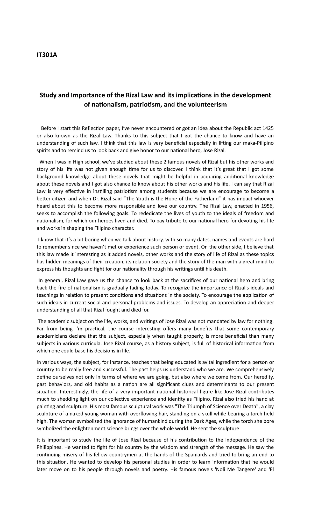 RB-07 Finals TP Rizal - 07 Task Performance This is a summary of all ...