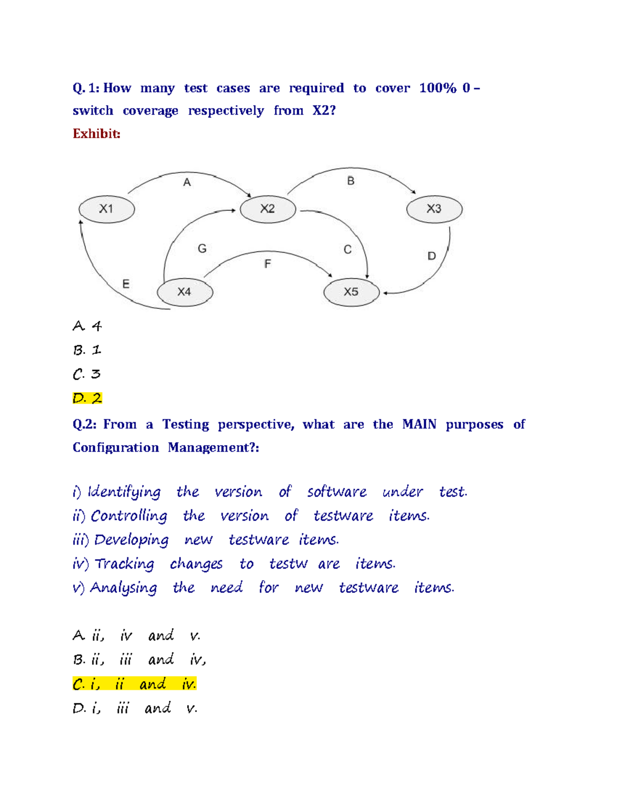 100 Questions on Software Testing Concepts and Techniques - Trac Nghiem ...