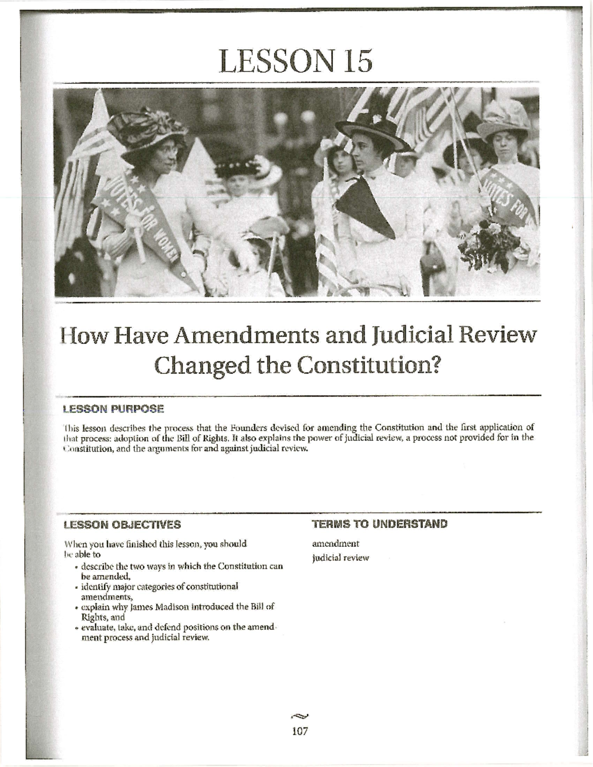 Lesson 15: We the People - Understanding Civic Responsibilities - Studocu