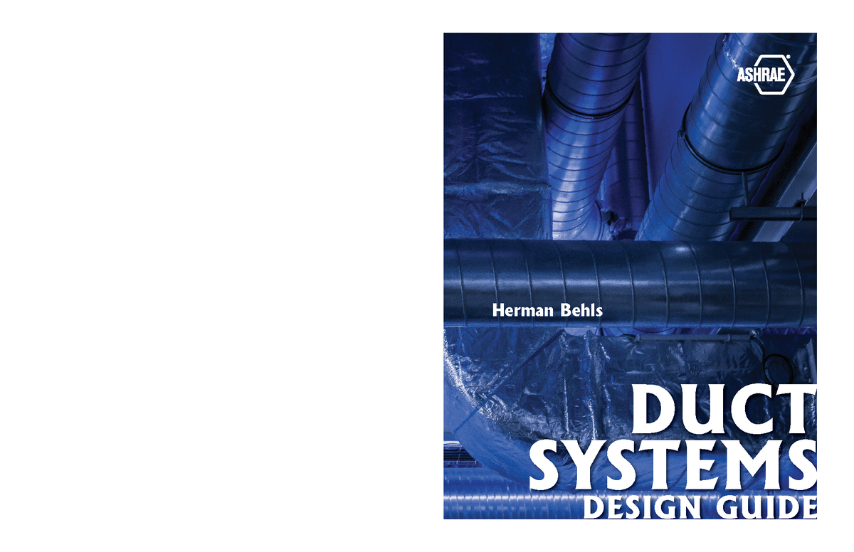 ASHRAE Duct Systems Design Guide: Key Principles & Methods - Studocu