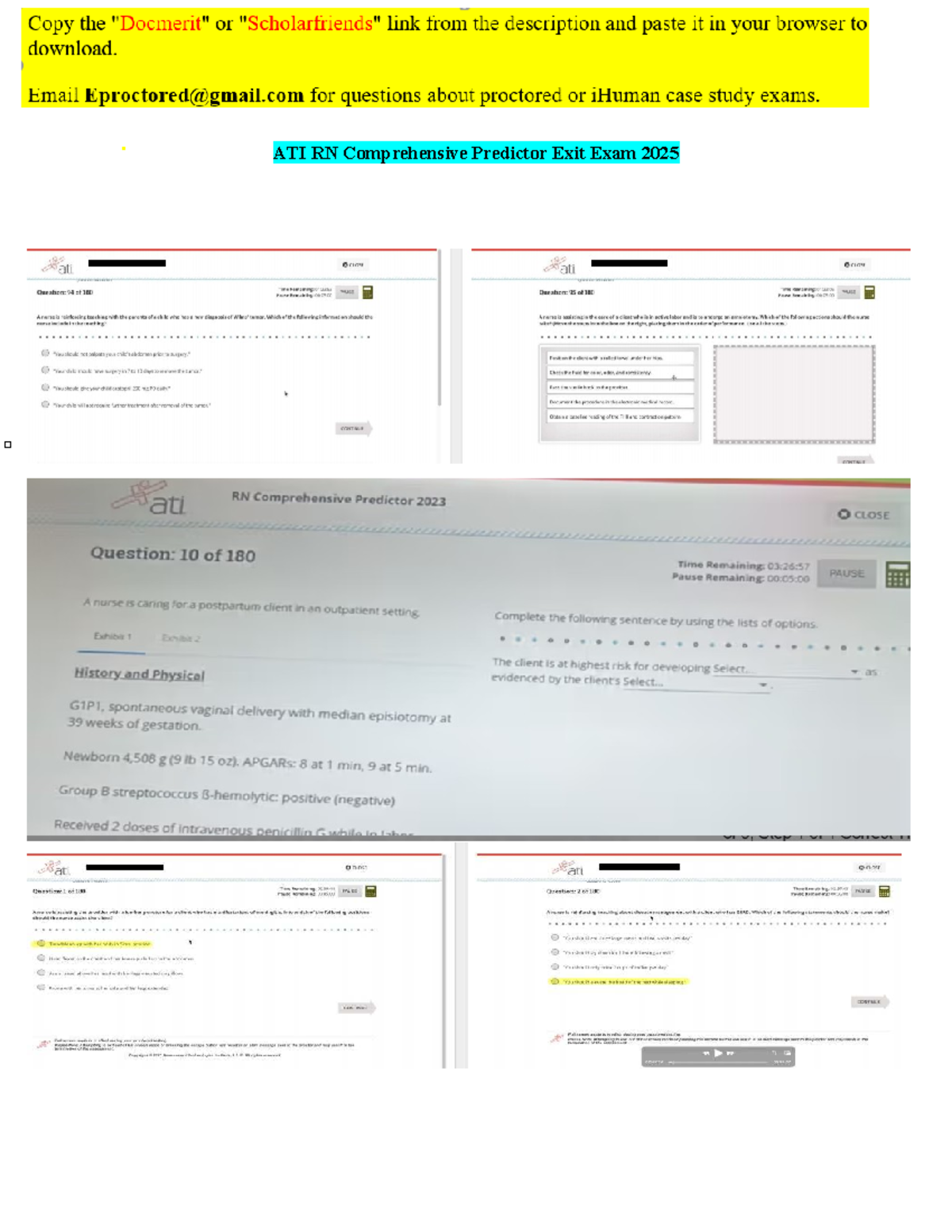 Indepth ATI RN Comprehensive Predictor Exit Exam Study Guide 2025 - Studocu